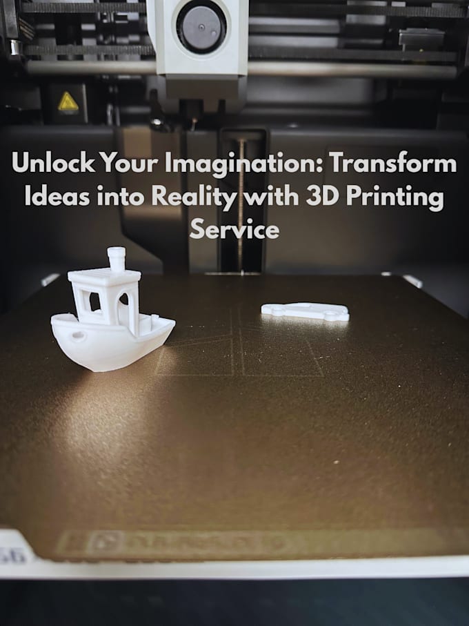 3d print your custom parts, prototypes or models by Philip_0310 | Fiverr