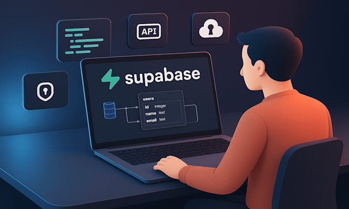 Build a secure and scalable supabase backend for your app by Yassinegona | Fiverr