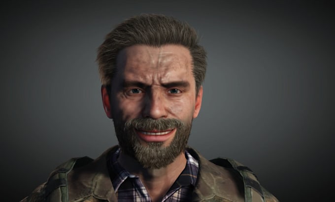 3d hyper realistic character, metahuman character modeling, game ...