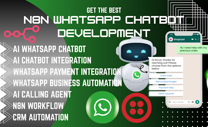 Build n8n whatsapp automation n8n ai agent whatsapp cloud api whatsapp ...