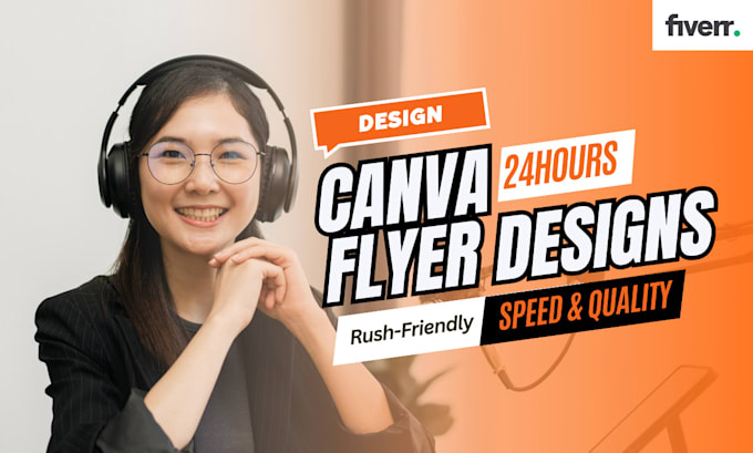Design pro canva flyers corporate, birthday, school and business launch ...