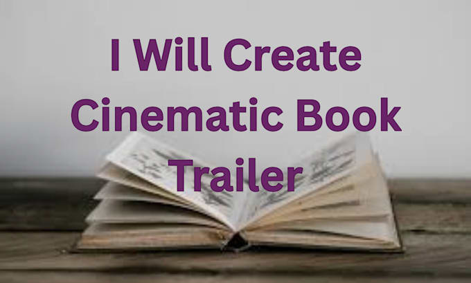 Create cinematic book trailers by Flicklit | Fiverr