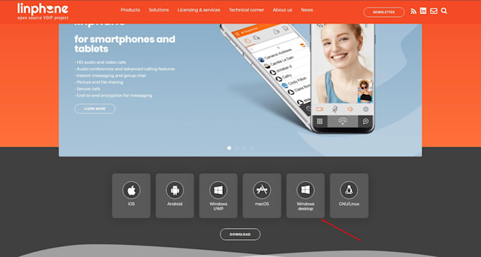 Develop linphone app for android and ios devices, auto dialer, textnow app by Basit526271 | Fiverr