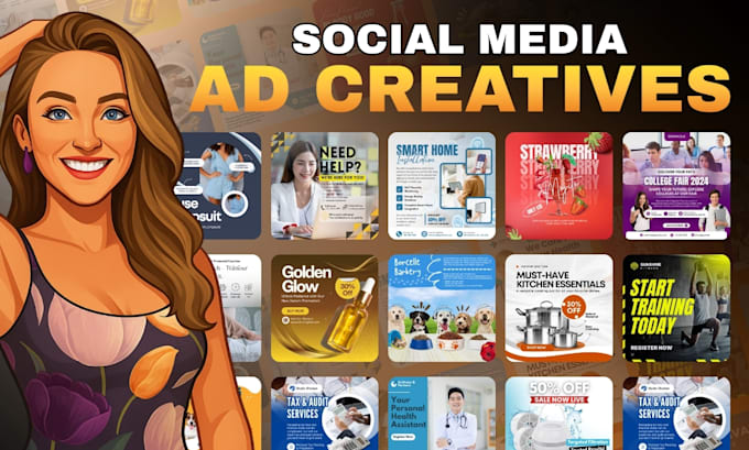 Design image creatives for facebook and google ads by Roseymcdonald ...