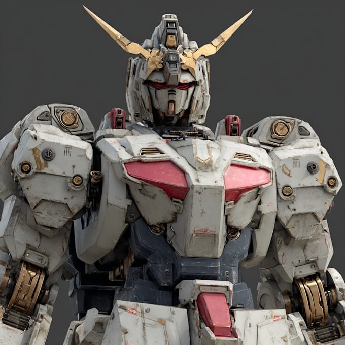 Draw gundam, transformer, robot, armor, mecha by Magossumr | Fiverr