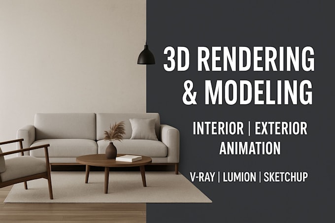 Create realistic 3d modeling, rendering, and animations by Autoedidox | Fiverr