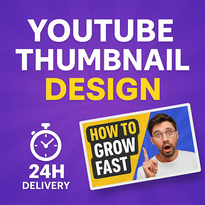 Designing a youtube thumbnail by Christianjohane | Fiverr