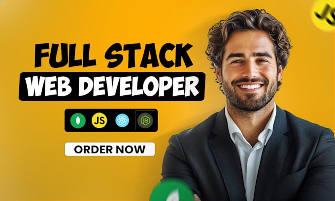 Do full stack website development as a backend and full stack web developer by Pptspark_ | Fiverr