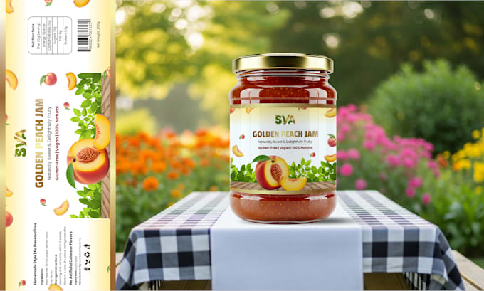 Design premium product label design with high quality print ready files ...