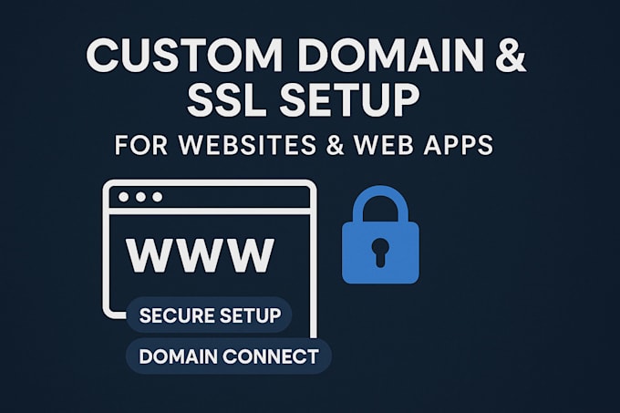 Onnect your custom domain and setup ssl for your website by Haseebse | Fiverr