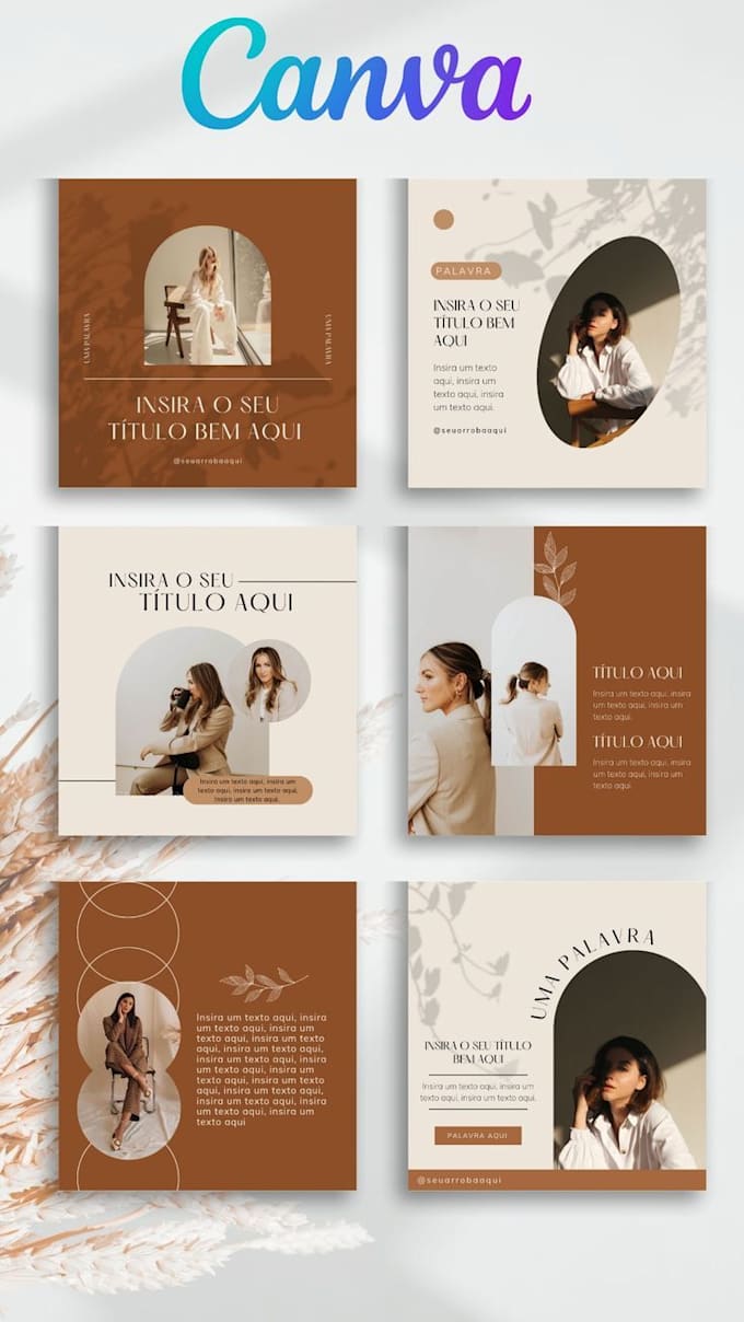 Create instagram templates in canva, design editable posters by ...