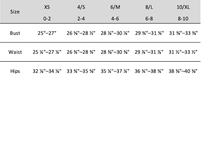 Create professional clothing size charts for your brand by Banks_nicole ...
