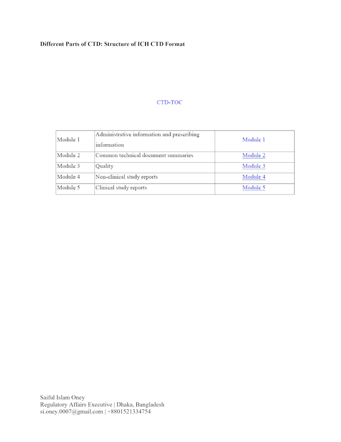 Compile ctd dossier formatting for pharma submissions by Oney0007 | Fiverr
