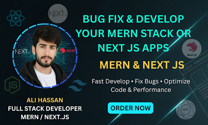 Build a custom saas, mern stack or next js web application by Web_dev_hassan | Fiverr