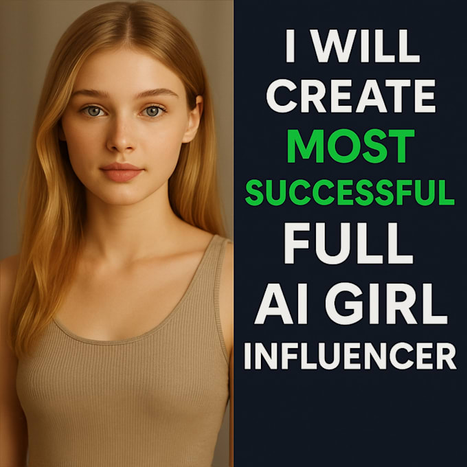 Generate a successful modern realistic full ai model by Saidou15 | Fiverr
