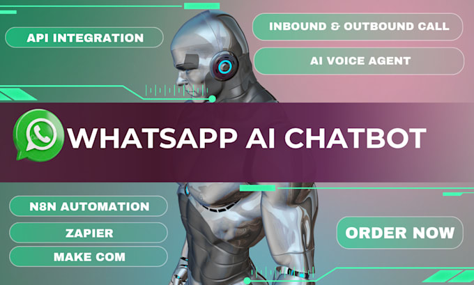 Whatsapp ai chatbot, whatsapp automation, custom ai chatbot, sms, n8n ...