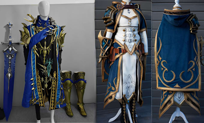 Cosplay creation, wearable cosplay armor, larp custume 3d printed ...