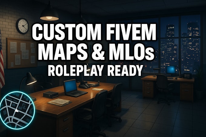 Create custom fivem maps and mlo design for fivem rp server by Brian ...