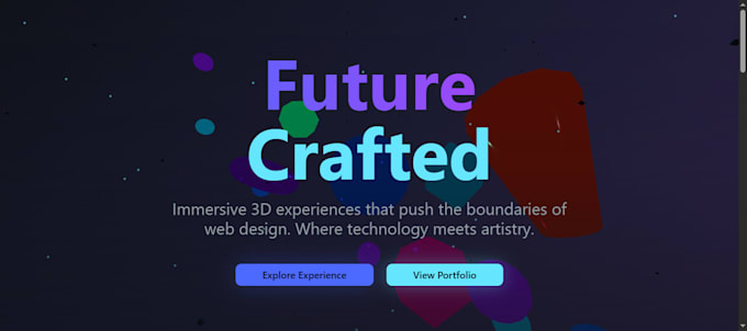 Develop 3d animated website with threejs, webgl, gsap and nextjs developer by Ayo_tech01 | Fiverr