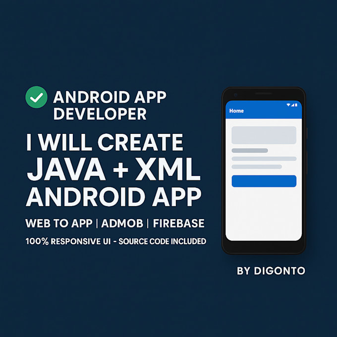Convert your idea into a working android app by Digantamazumder | Fiverr