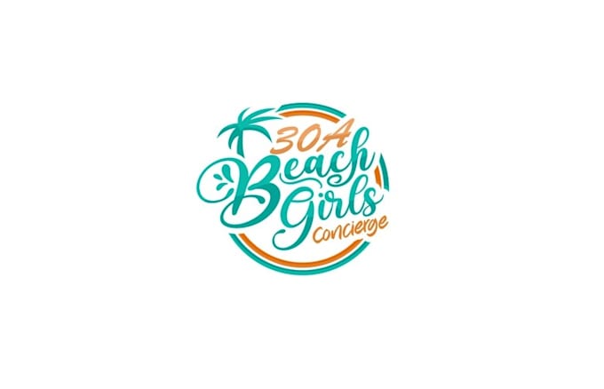 Design beach girls concierge logo by Edgardo_grimes | Fiverr