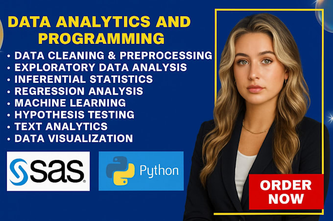Do Data Analysis Using Spss Tableau Excel Stata R Programming Python R By Strouth Fiverr