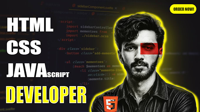 Create html, css, javascript website by Codewith005 | Fiverr