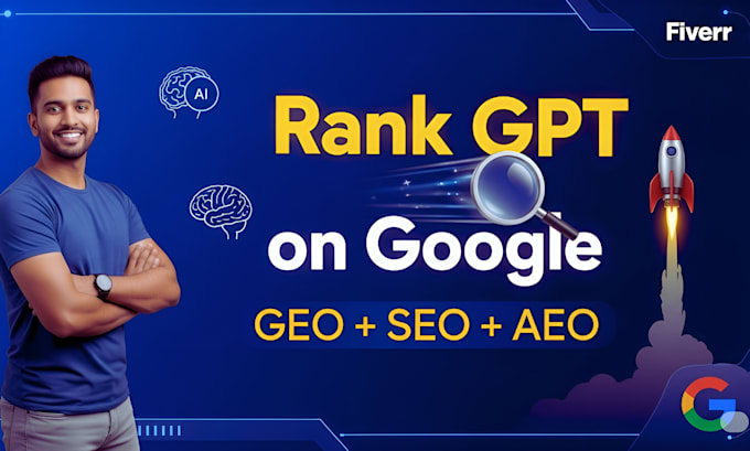 Optimize website seo with ai , aeo, ai bot and google strategies by Nasiraseopro | Fiverr