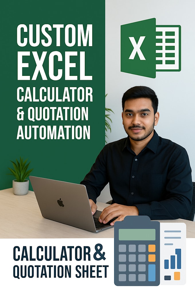Create smart excel calculators, quotation sheets or automate by Bin50mohammad | Fiverr