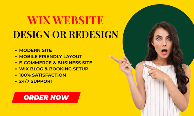 Create wix website modern design or redesign by Salman_abid09 | Fiverr