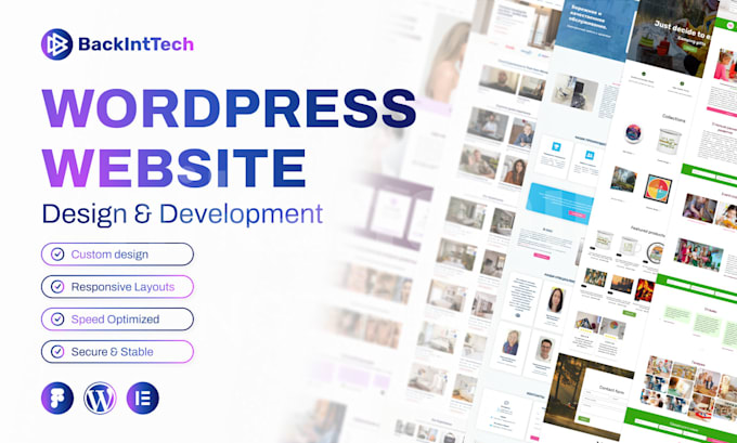 Build, design, redesign, develop, update, clone, or customize wordpress website by Keitl3211 ...