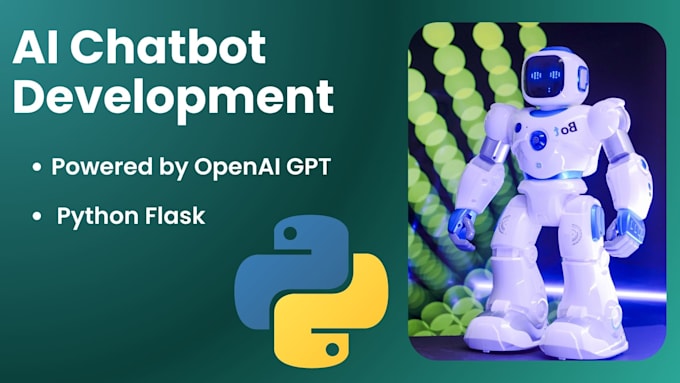 Build a custom ai chatbot using openai and python by Iqraynix | Fiverr