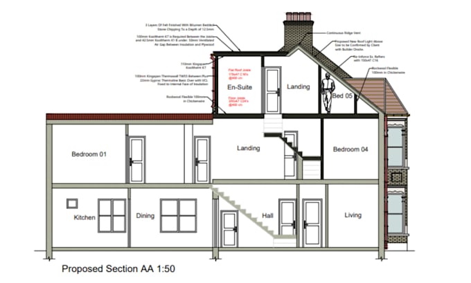 Do uk architectural building reg drawing, uk planning permission house extension by ...