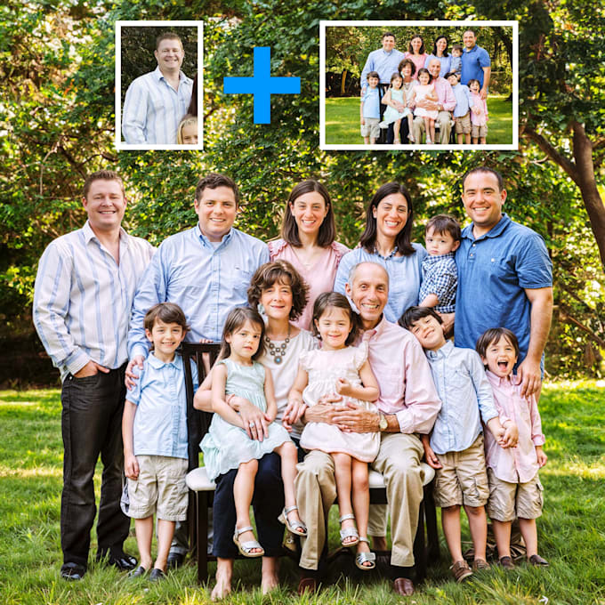 Create a realistic photo manipulation or merge people into one picture ...