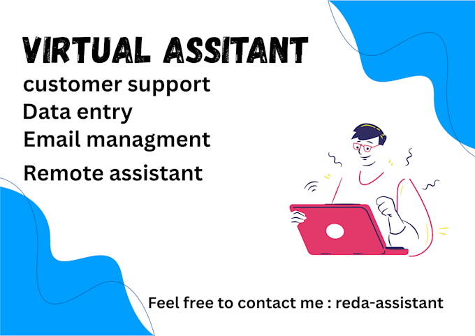 Be your reliable virtual assistant and customer support agent by Reda ...