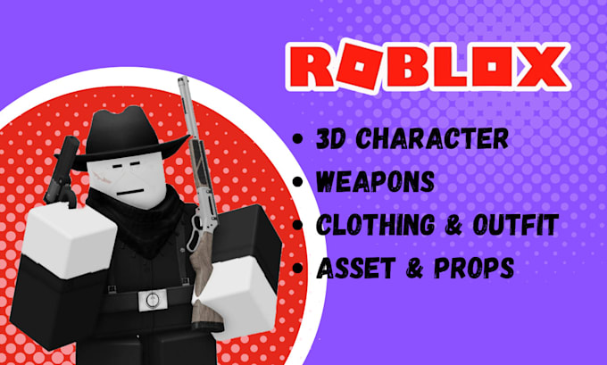 Do custom 3d model for your roblox game, roblox ugc model, roblox ...