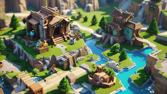 Design stunning roblox map design for gameplay by Moment_now | Fiverr