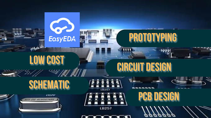 Pcb design in easyeda by Antoniogomezsan | Fiverr