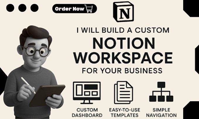 Notion template design project management notion workspace notion dashboard crm by ...