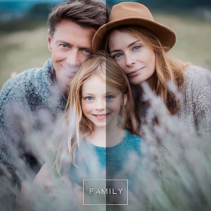 Edit your family, couple and portrait photos by Arachalo | Fiverr