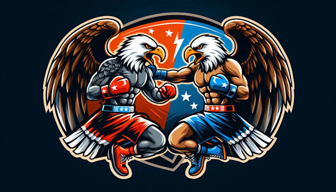 Make awesome boxing eagle logo with t shirt design by Charli_casper ...
