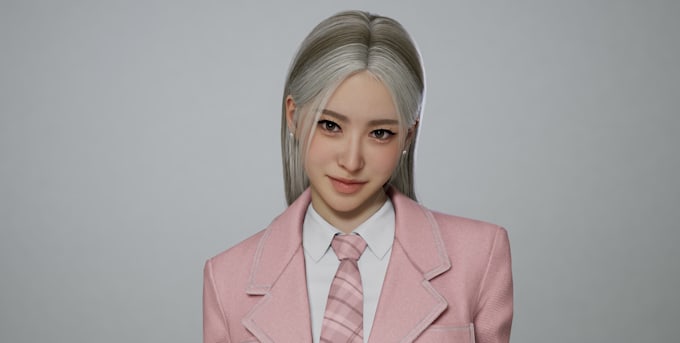 Create 3d stylized character, hairstyle, outfits, fully rigged for ue unity game by Samclaf_200 ...