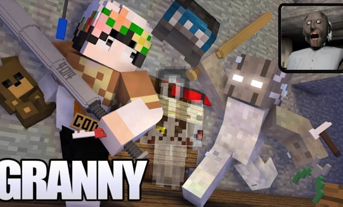 Make 3d minecraft animations, minecraft character for you by Christian ...
