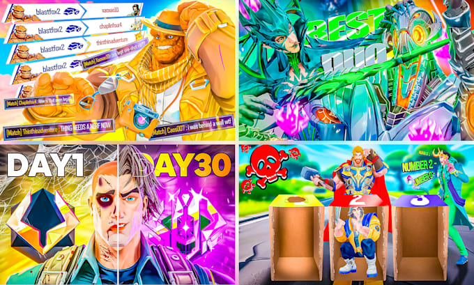 Create professional marvel rivals thumbnail by Bruno_bwdesign | Fiverr