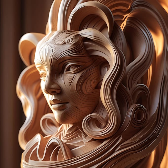 3d woodwork 3d engraving 3d sculpting cnc laser cutting by ...