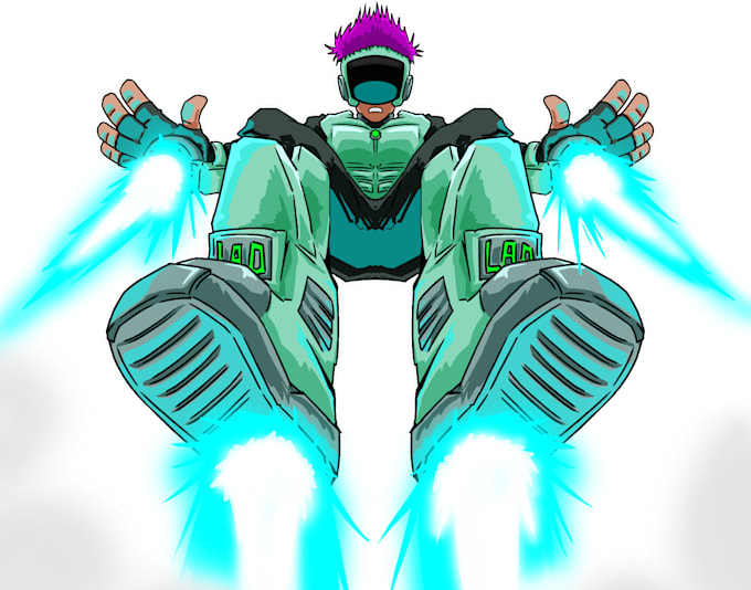 Design powerful custom character art for your story by Luckyzer0 | Fiverr