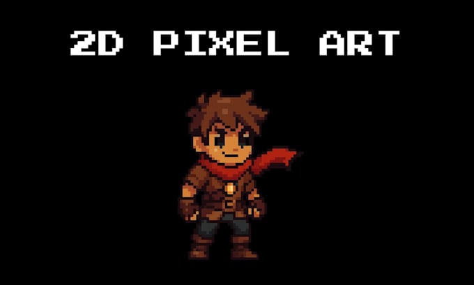 Draw nft pixel game art character illustration pixel art animation ...