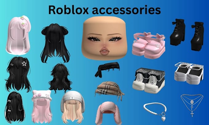 Make roblox ugc accessories roblox assets and roblox hair by Muizy001 ...