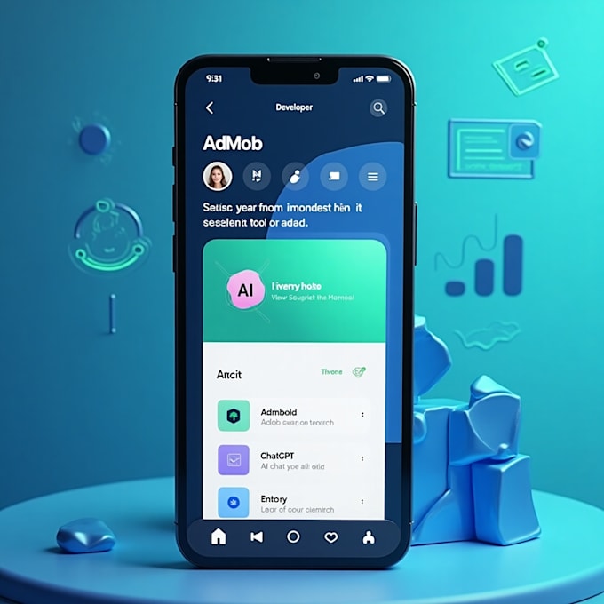 Create android apps with ai features and admob monetization by Andialer ...