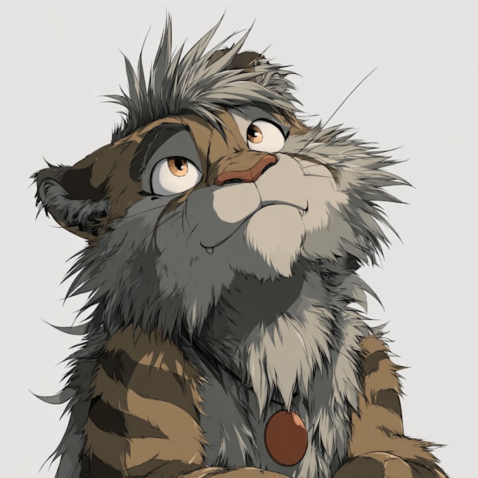Draw furry art, fursona, dnd furry character by Simoerring | Fiverr